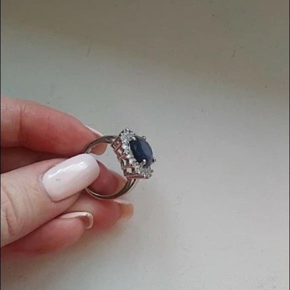 Jewelry | Princess Diana Engagement Ring 925 Sterling Silver | Poshmark